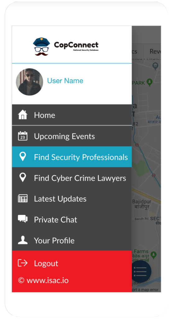 CopConnect - Information Sharing and Analysis Center