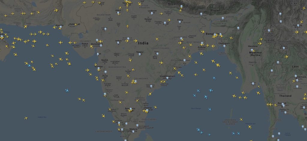Flight map - Information Sharing and Analysis Center